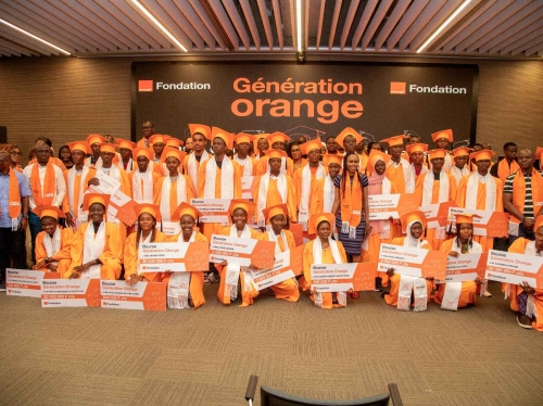 Cérémonie The Best Génération Orange : La Fondation Orange Côte d ...